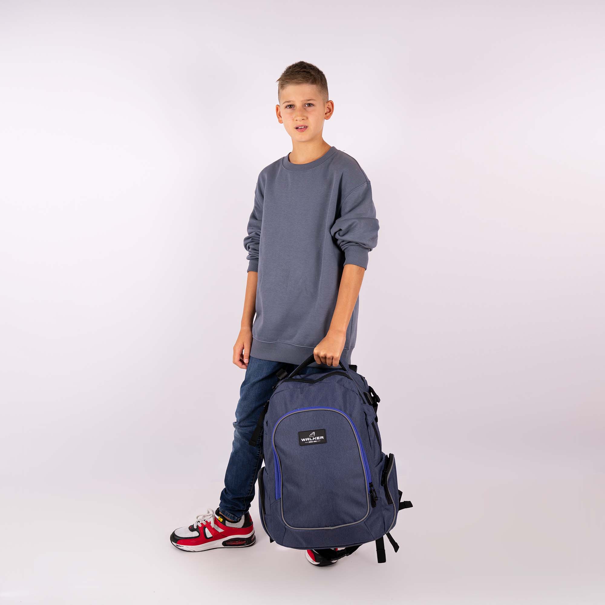 Schulrucksack Campus Evo Blue Ivy Blue von Walker – Schneiders Vienna GmbH