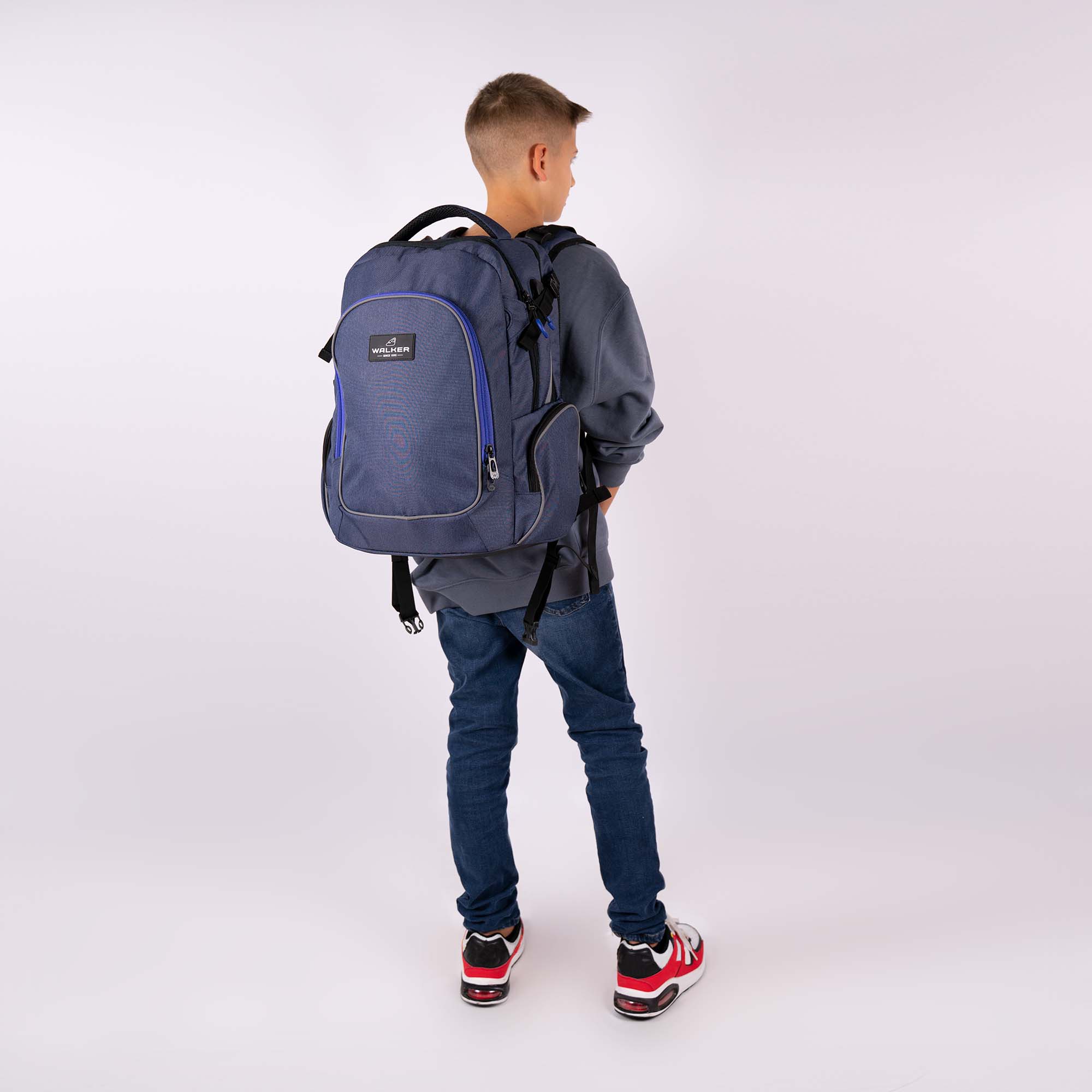Schulrucksack Campus Evo Blue Ivy Blue von Walker – Schneiders Vienna GmbH